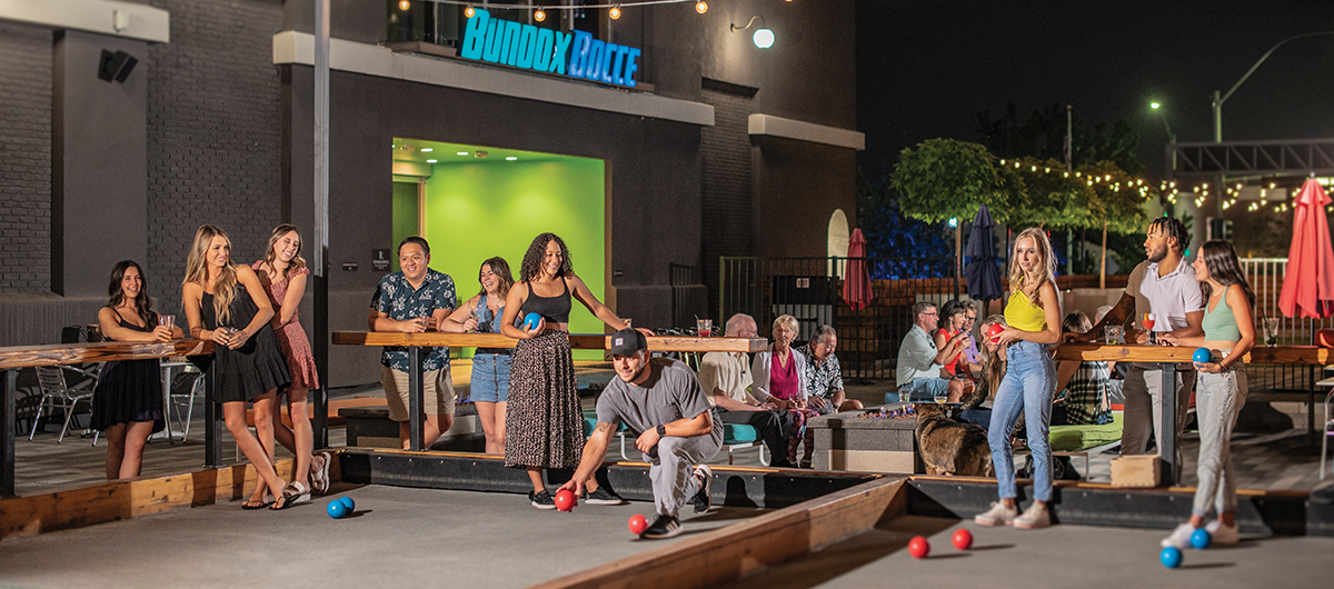Bundox Bocce - The Riverwalk District