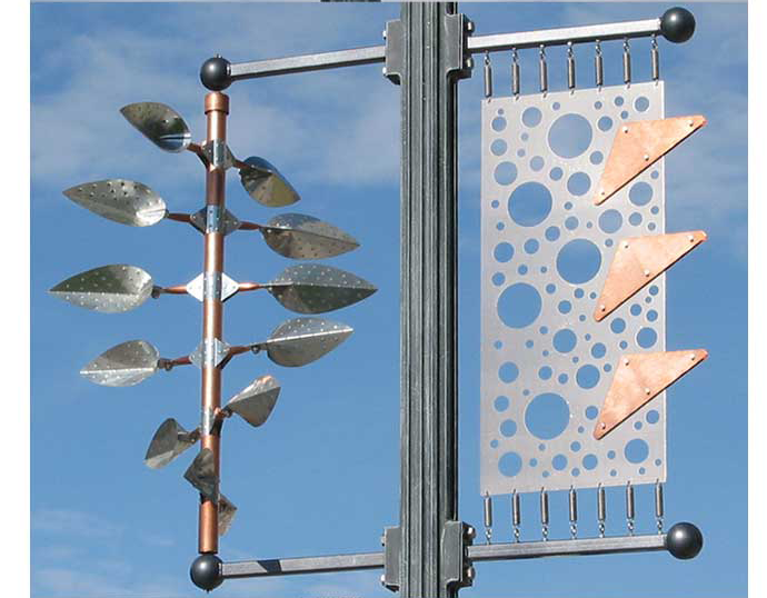 Kinetic Banners - The Riverwalk District