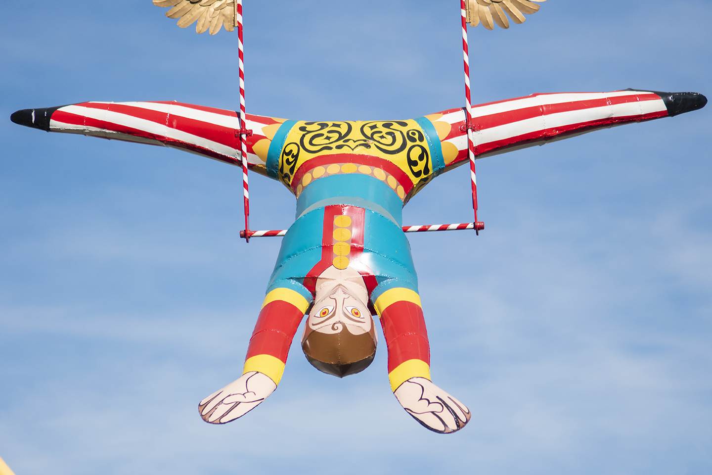 Daring Young Man on the Trapeze - The Riverwalk District